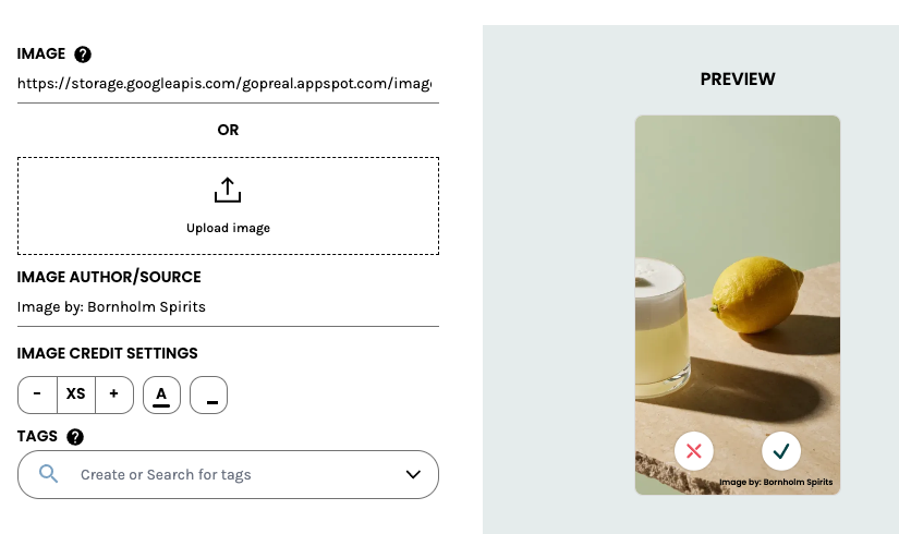 Add Image Credits - Roccai